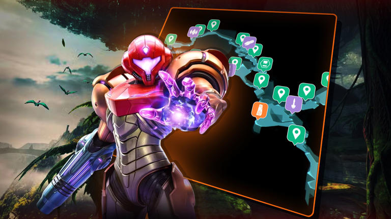 Metroid Prime 4: Beyond - Fury Green interactive map