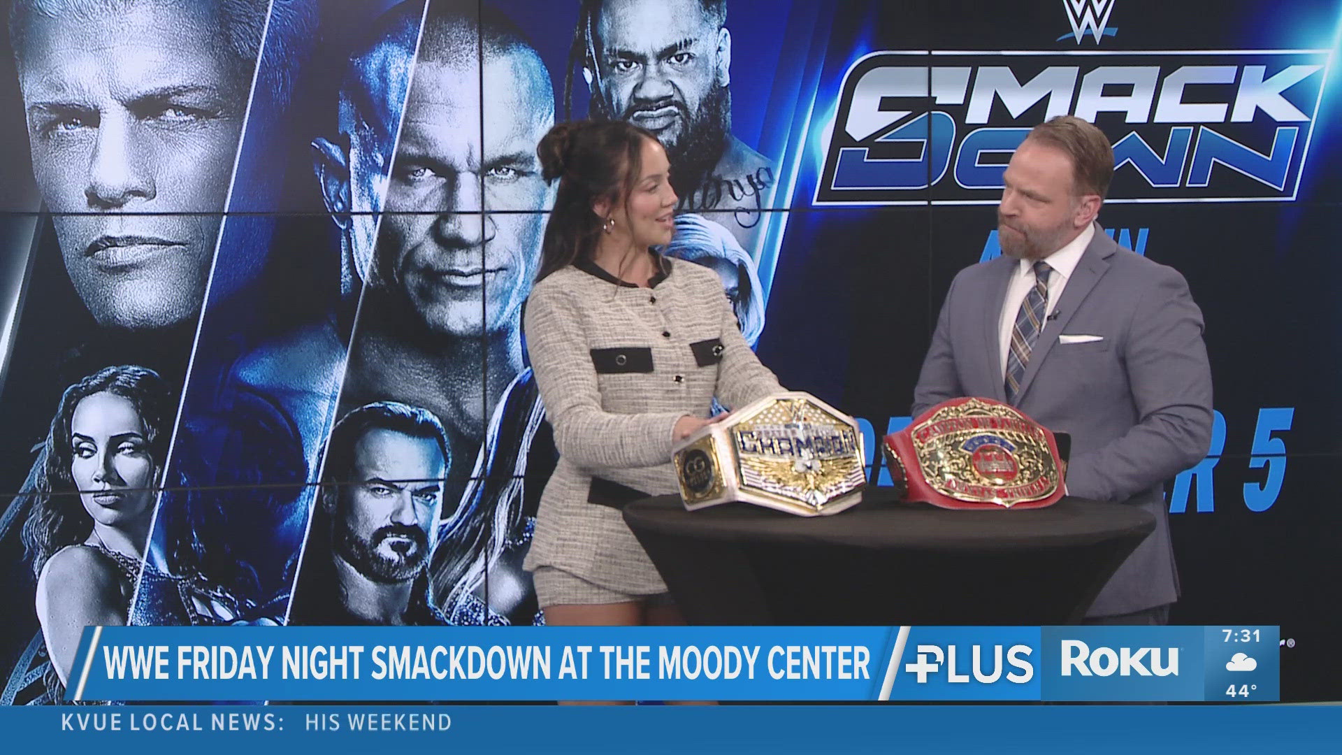 Wrestling champion Chelsea Green prepares for WWE Smackdown in Austin