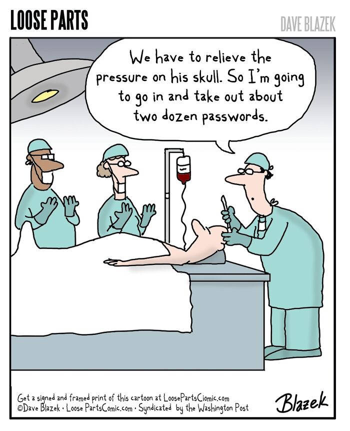 21 absurd medical cartoons from 'Loose Parts'