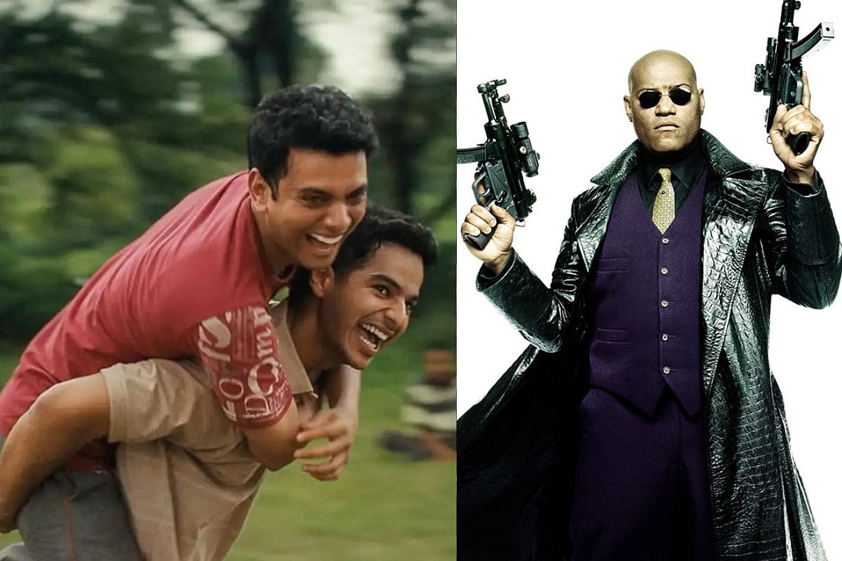 Ishaan Khatter hangs out with Laurence Fishburne, shares a clever ...