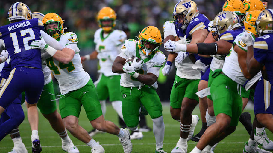 Oregon offensive line dominates All-Big-Ten squads, aims higher