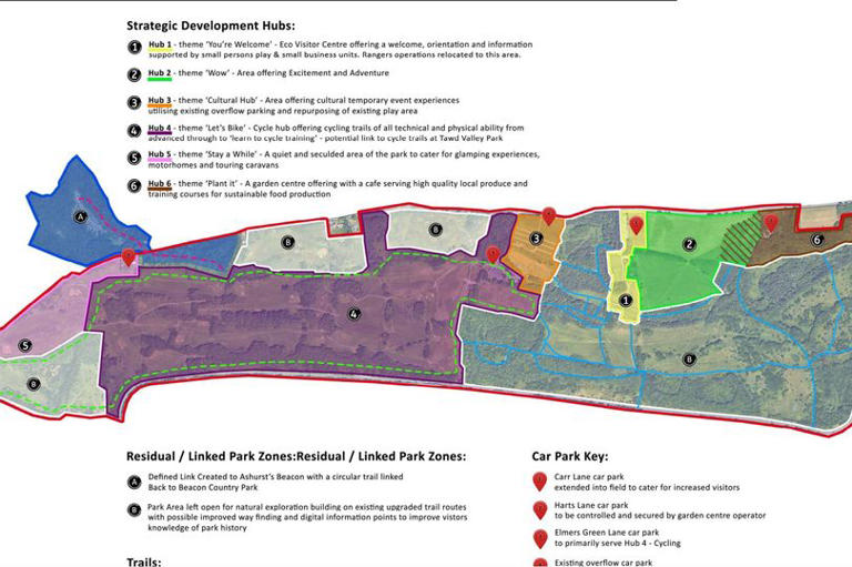 Major update over plans to make Beacon Country Park a regional visitor ...