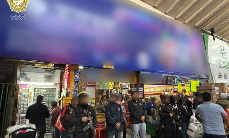 Personal de la SSC y el IMPI realizan operativo y aseguran más de 12 mil cajetillas de cigarros ...