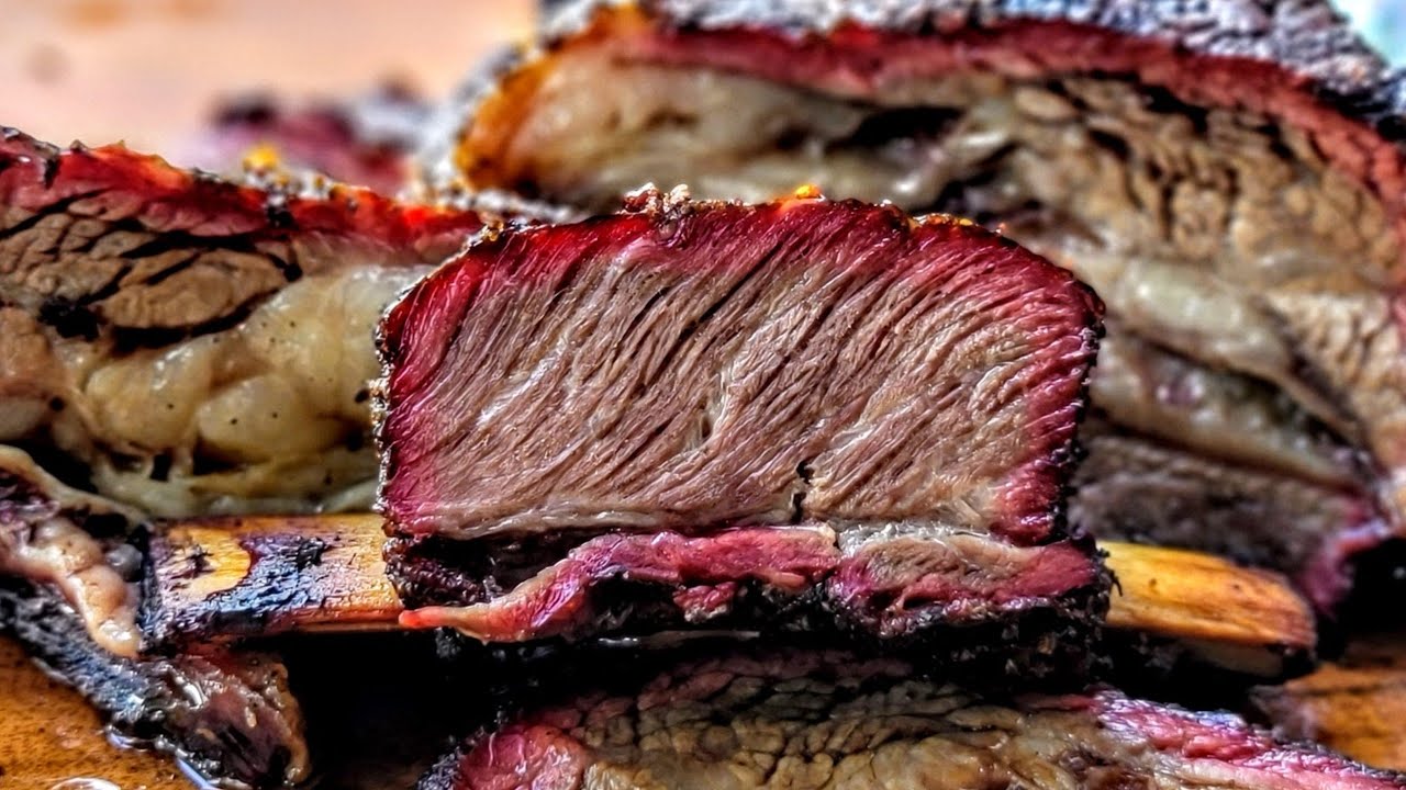 How to smoke beef ribs on a charcoal grill