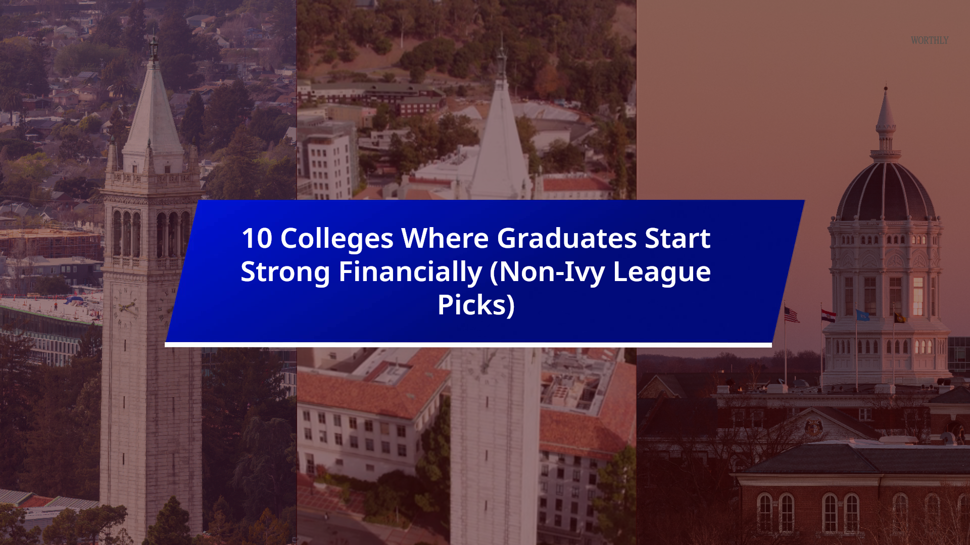 10 colleges where graduates start strong financially (non-Ivy League picks)