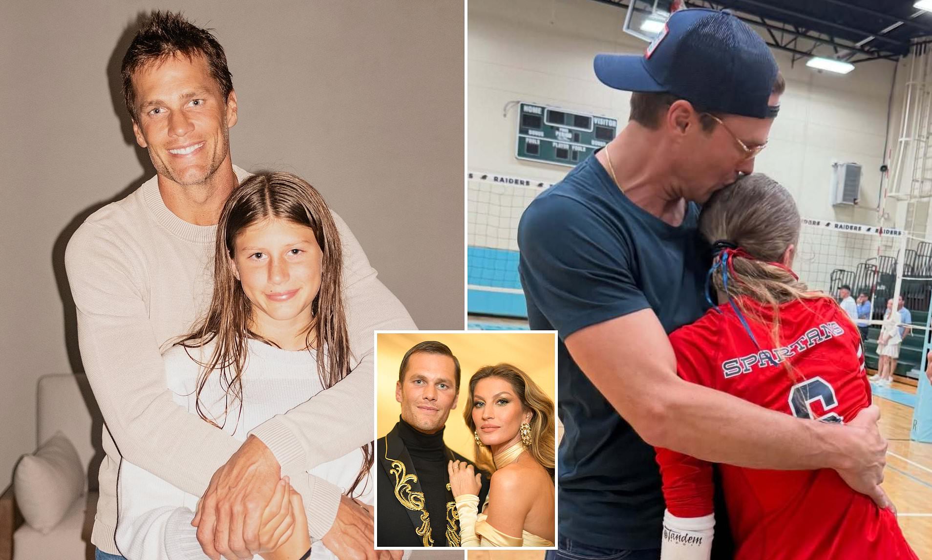 Tom Brady shares doting birthday message to daughter as she shows glimpses of dad's sporting talent