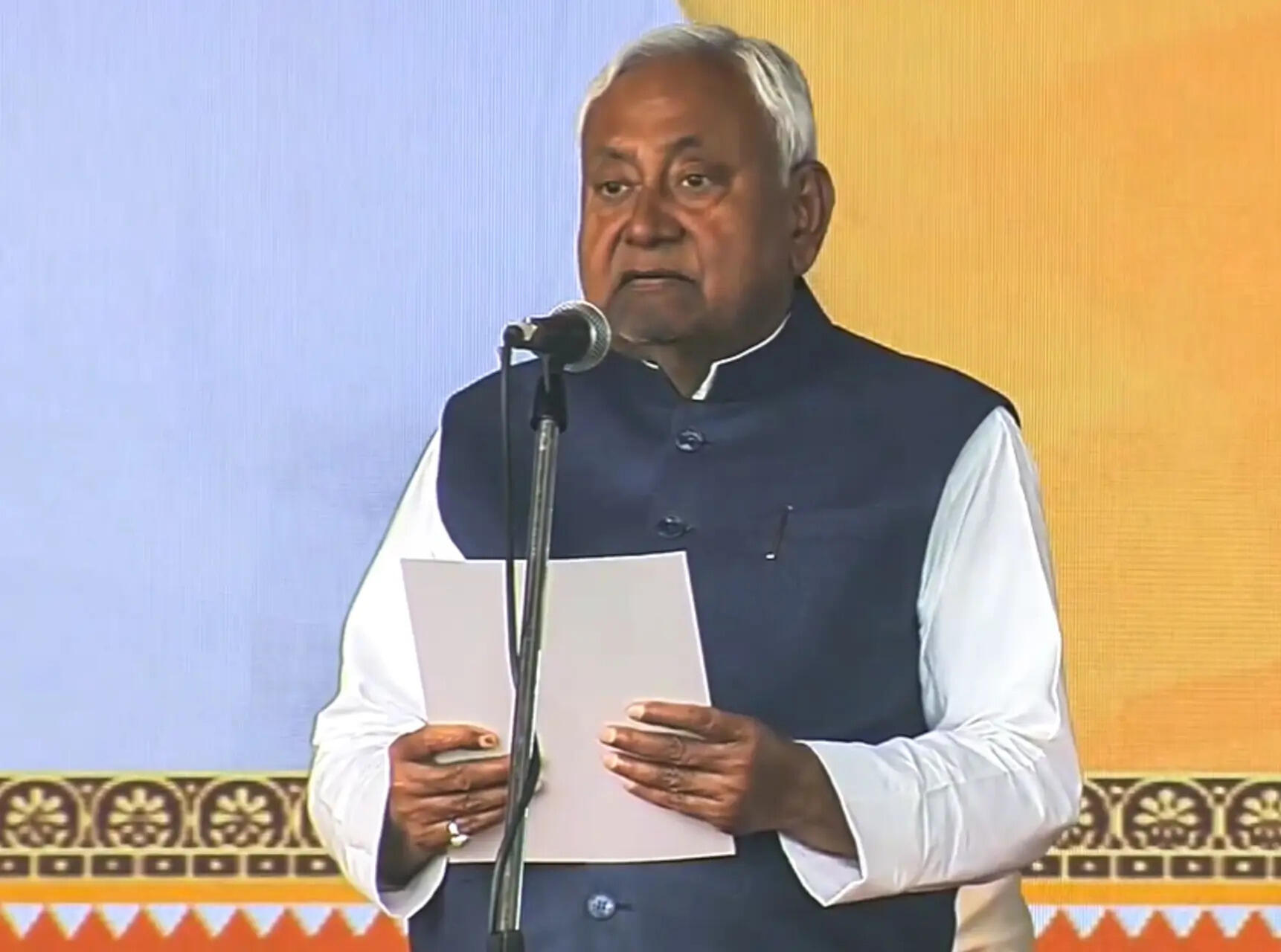 World Book of Records recognises Nitish Kumar's milestone of 10 oaths as CM