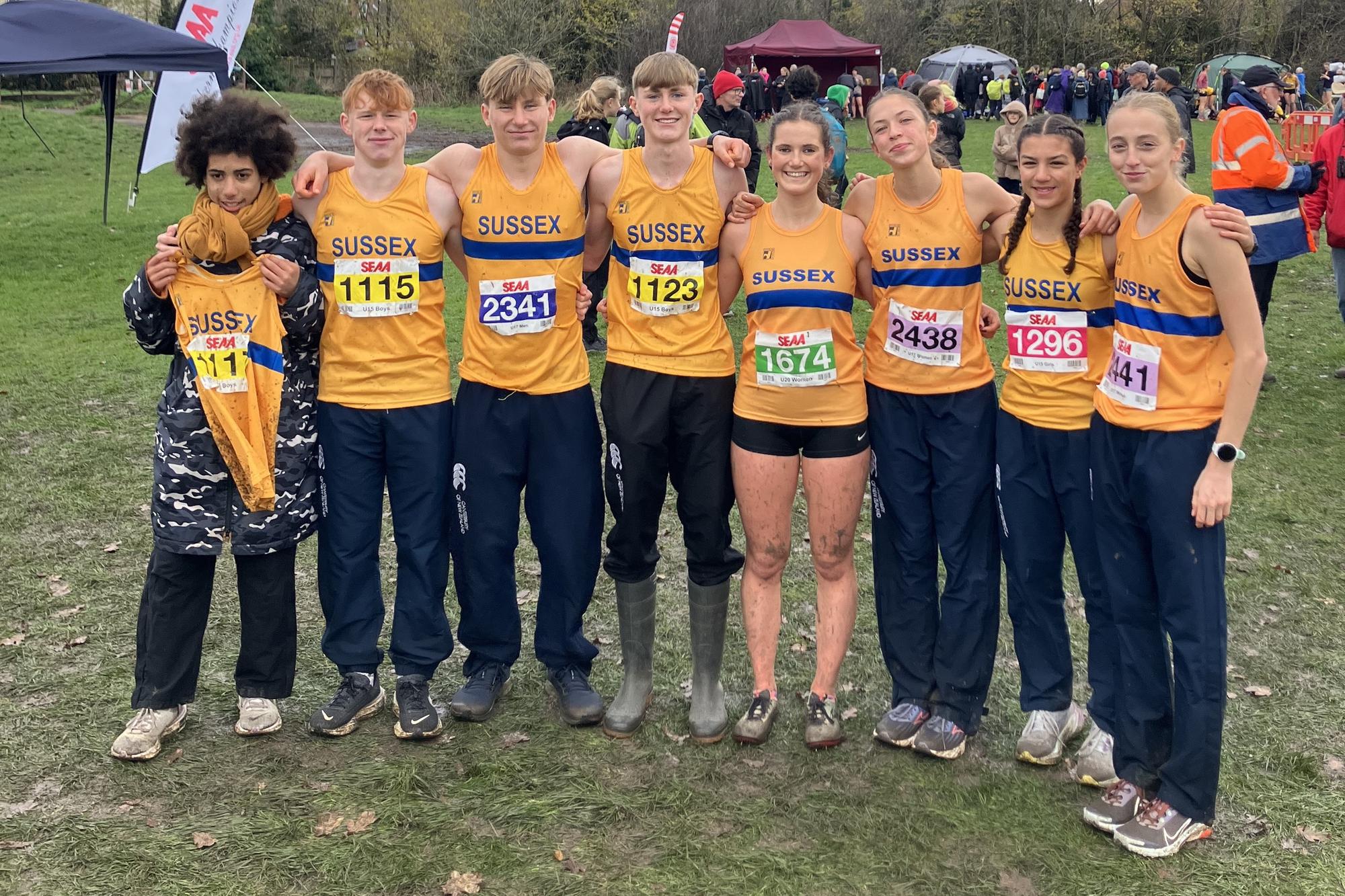 Chichester athletes help Sussex have best day at regional cross country ...