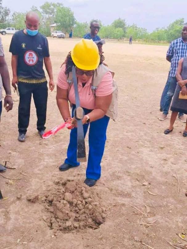 Anloga DCE breaks ground for construction of classroom blocks and other ...