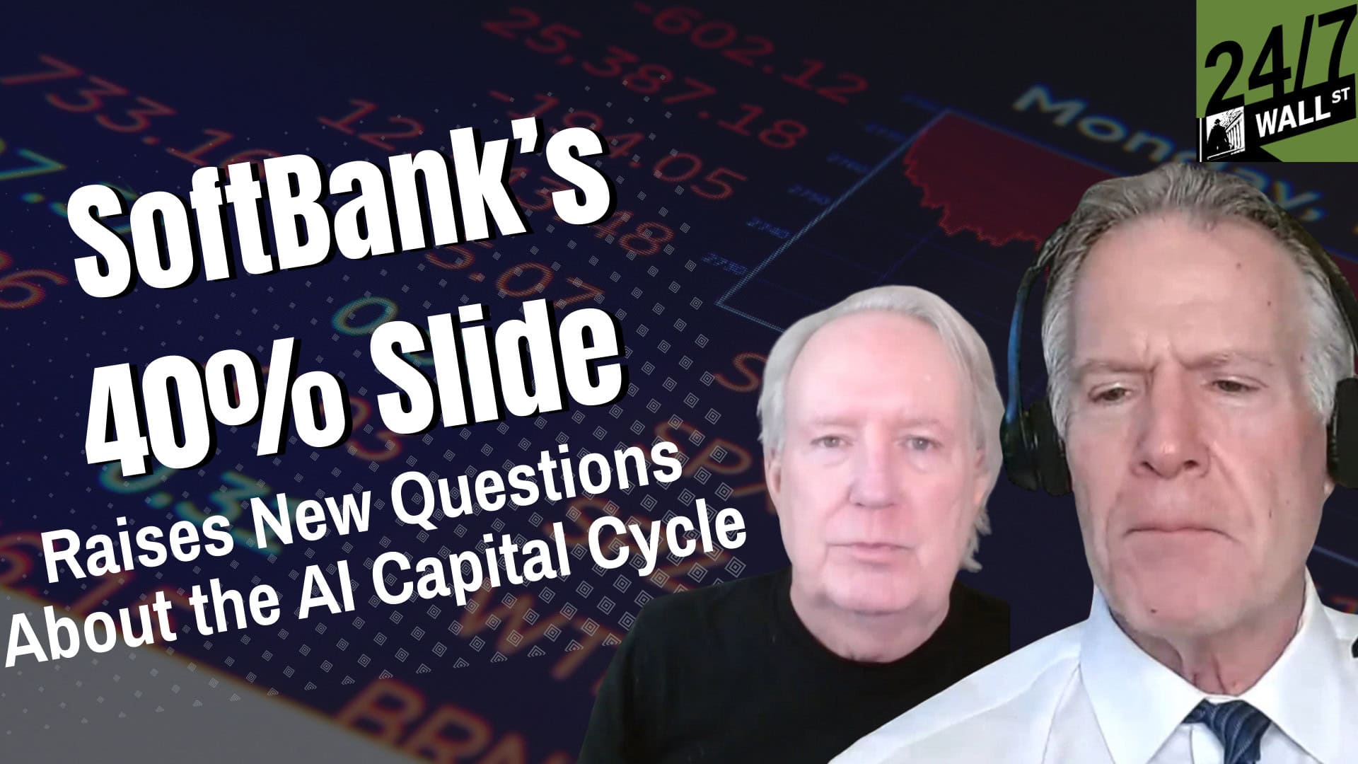 SoftBank’s forty percent slide raises new questions about the AI ...