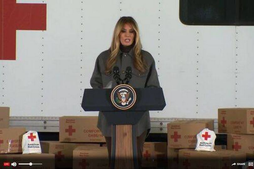 Melania Trump's 'anxious' 5-word comment spotted by lip reader