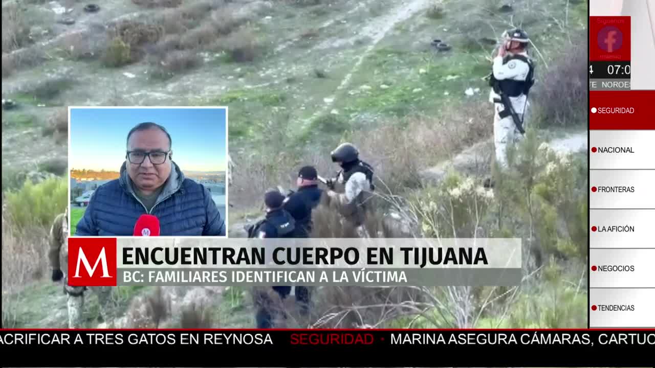 Localizan sin vida a joven desaparecido tras denuncia anónima en Tijuana