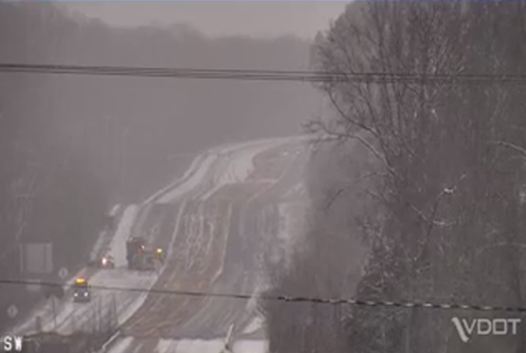 State police respond to over 100 crashes across Virginia amid snow: VSP