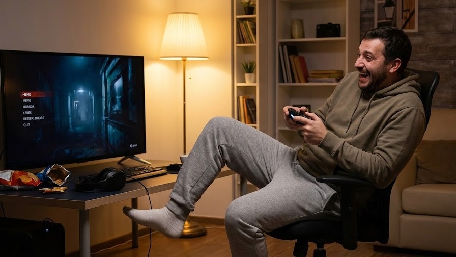 Horror Games Scare More Then Movies