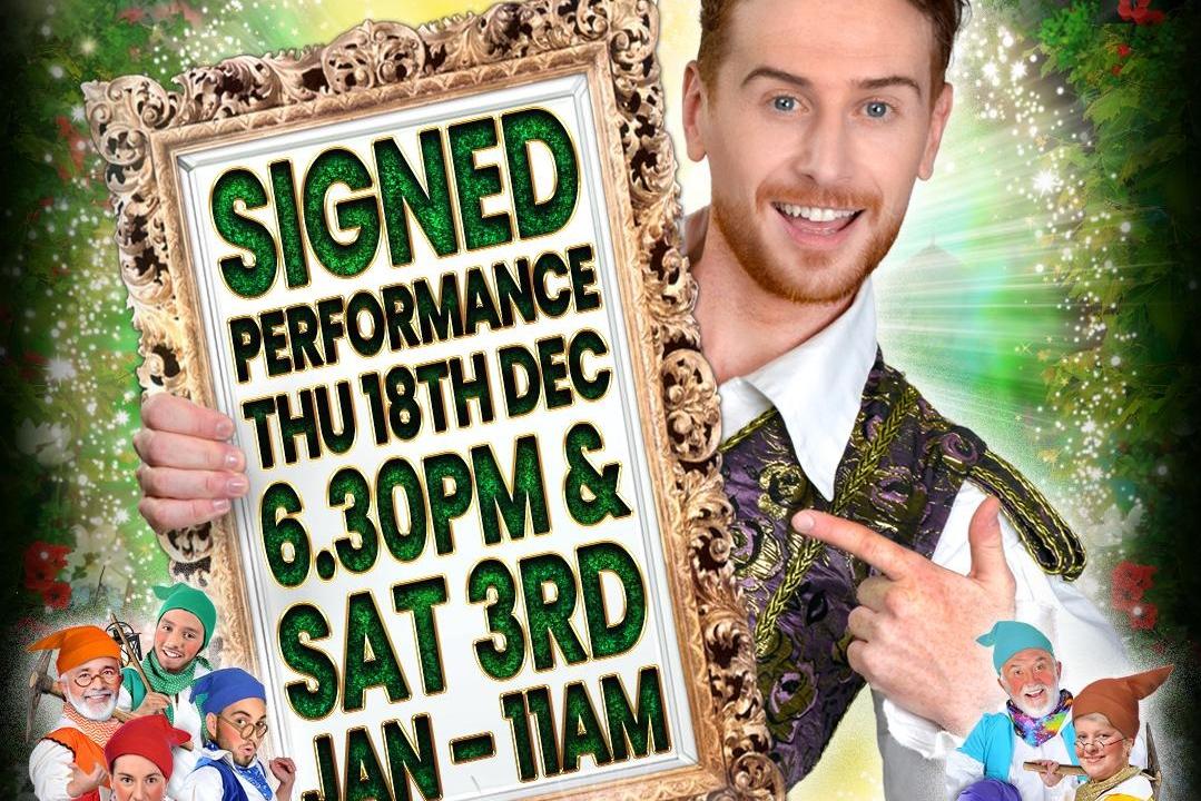 Panto's accessible performances with signed and relaxed shows