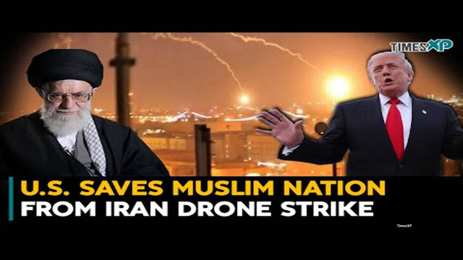 US saves Muslim nation from Iran drone strike | Iran-Israel war