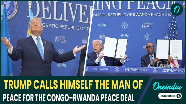 Trump unveils Washington Accords: Congo-Rwanda peace deal | US secures ...