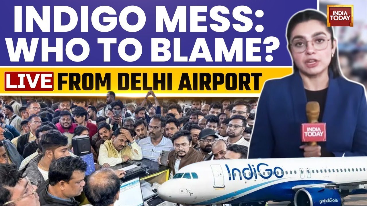 Indigo crisis: 'Airport feels like railway station' as 400+ flights ...