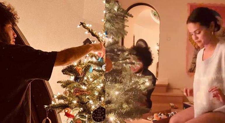 Selena Gomez paylaştı! Birlikte ilk yılbaşı hazırlığı...
