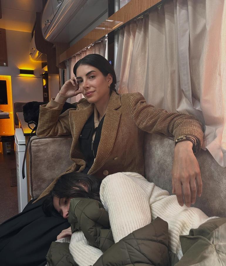 Deniz Baysal'dan eğlenceli paylaşım! Kamera arkasından yayınladı