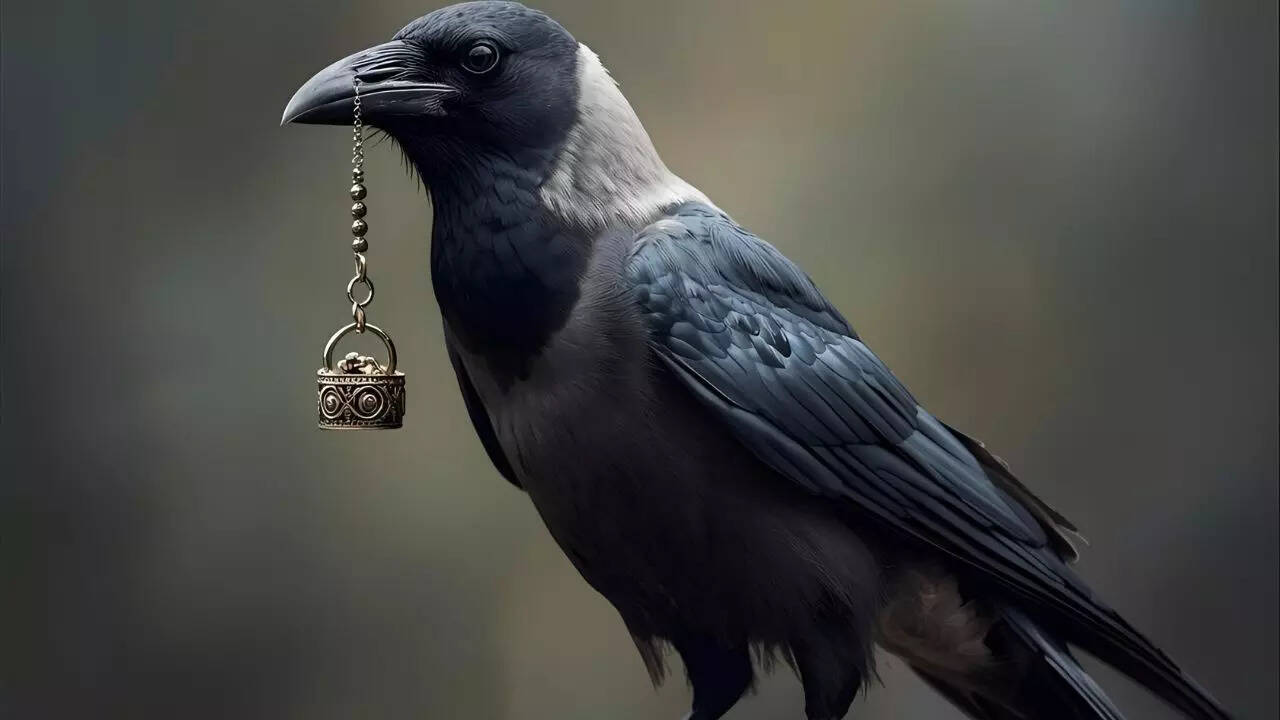 Why crows sometimes leave gifts like pebbles, rings or bottle caps for ...