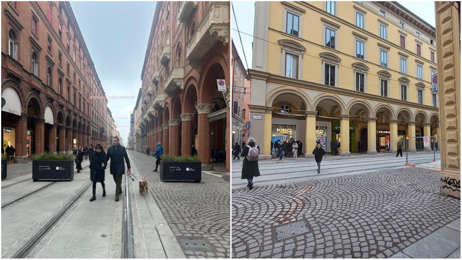 Via Indipendenza riaperta da via Goito a via Righi dopo i lavori del tram