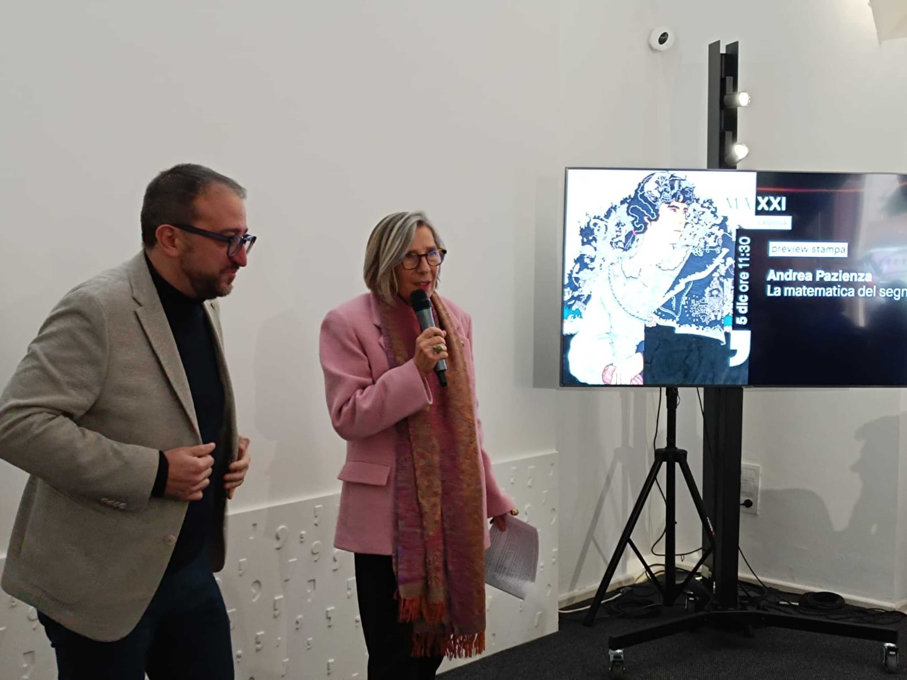 Sindaco L'Aquila, omaggio Maxxi a Pazienza anticipa il 2026