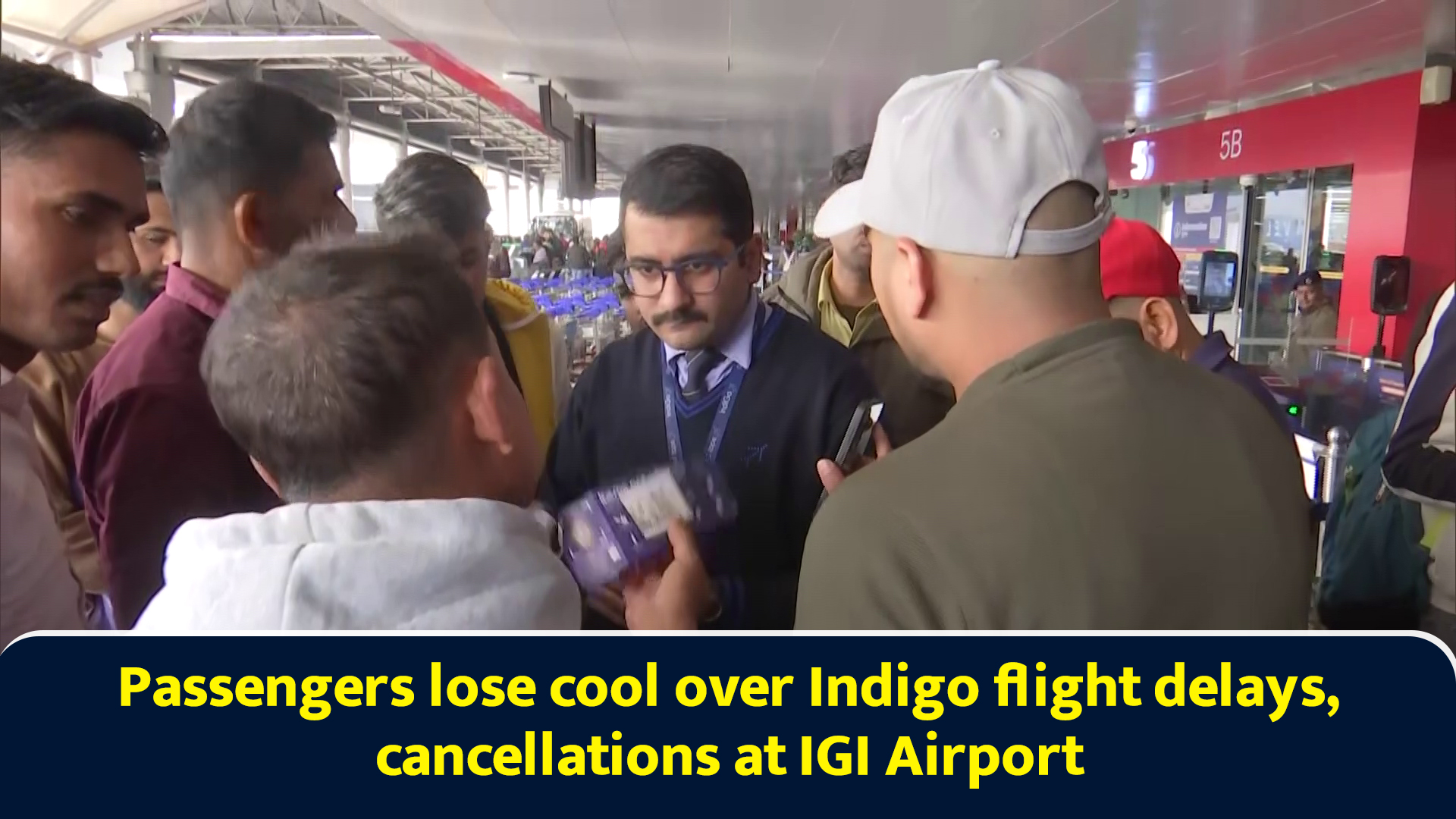 Passengers lose cool over IndiGo flight delays, cancellations at IGI ...
