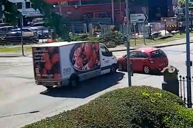 Watch: Terrifying moment robber takes woman's car outside hospital ...
