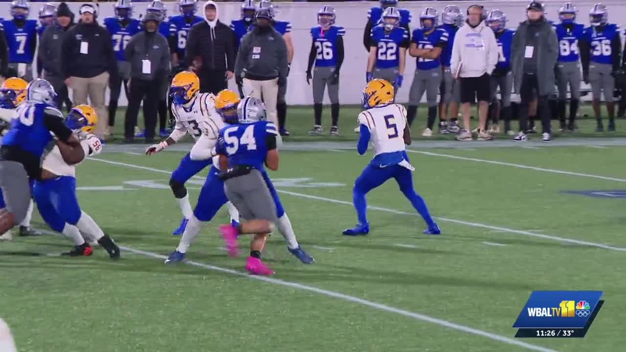 Congratulations Mervo! Mustangs win 4A/3A Maryland state football title