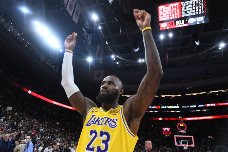 LeBron James gives postgame reaction to the end of his NBA scoring streak