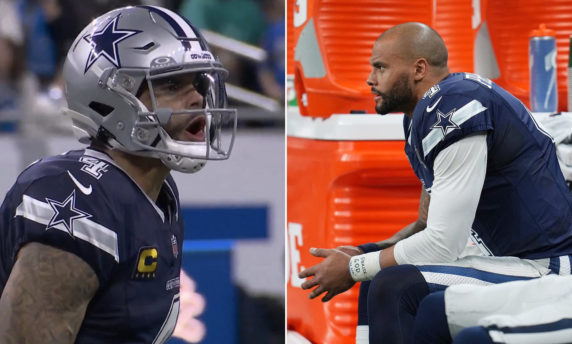 Cowboys star Dak Prescott livid at his own coach in furious response to ...
