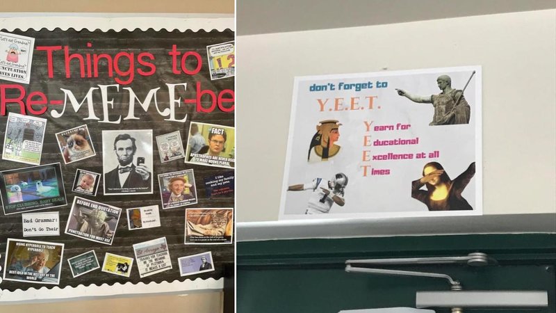 25 memes students spotted in their classrooms