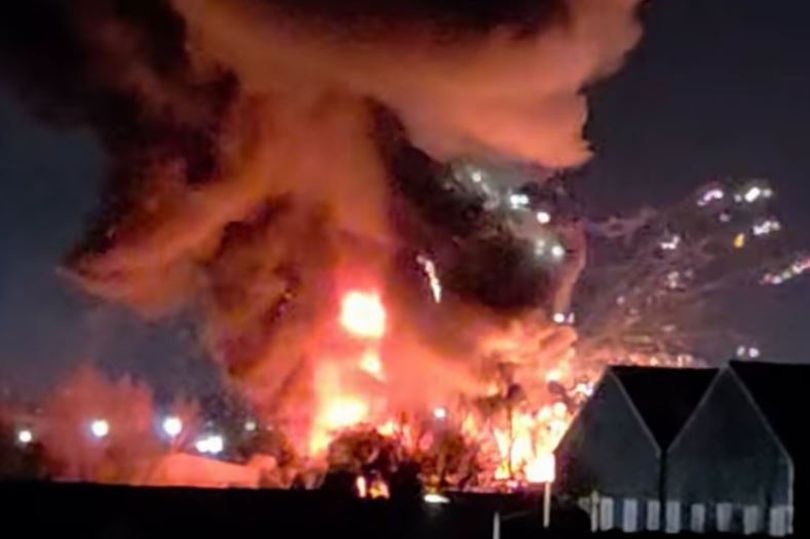 Dramatic moment explosion at unit 'full of fireworks' that forces a ...