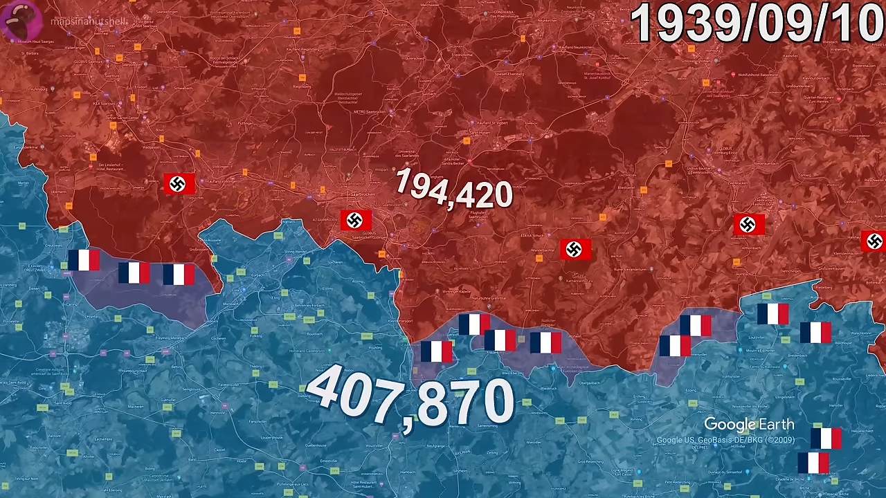 The Saar offensive summed up in under a minute