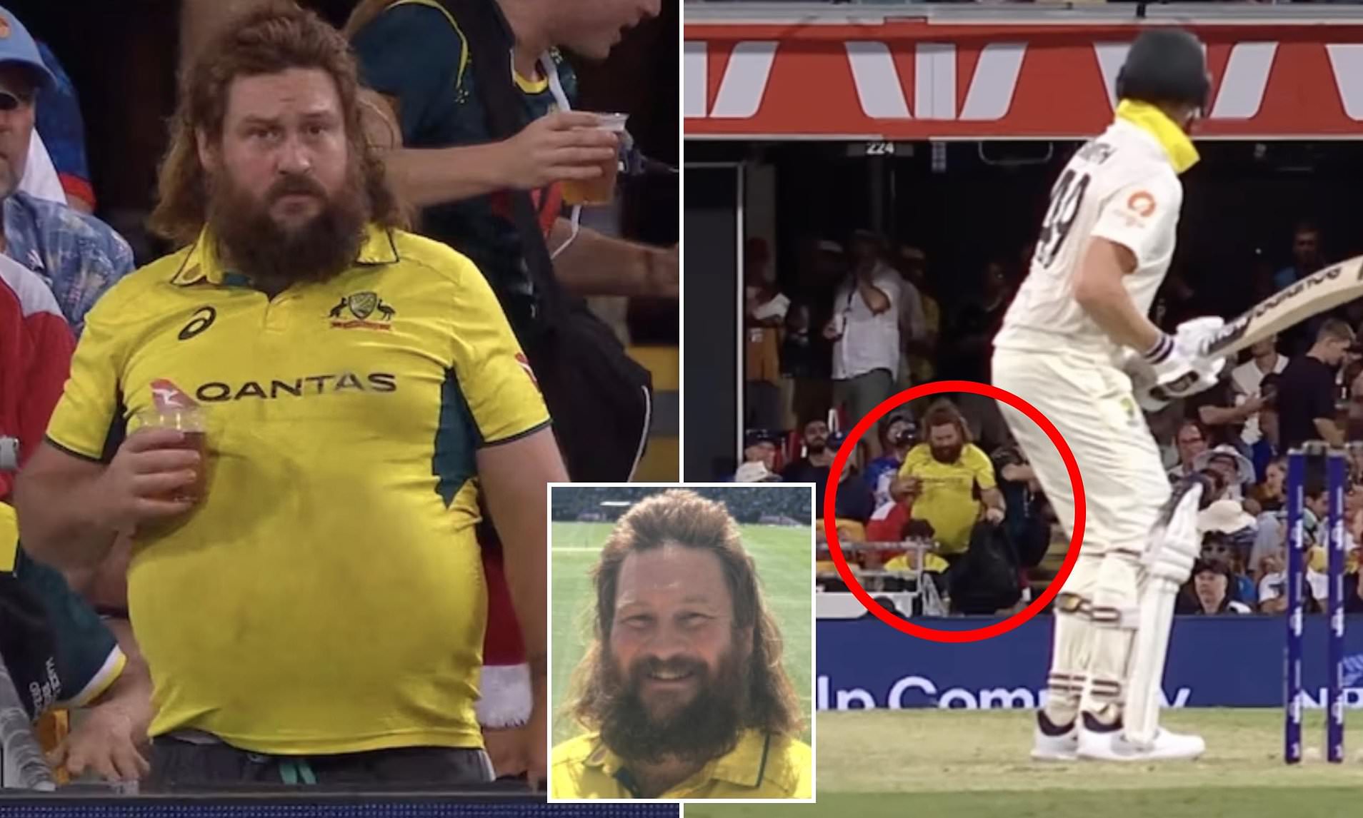 See the hilarious moment Aussie comedian stops play at the Gabba by ...