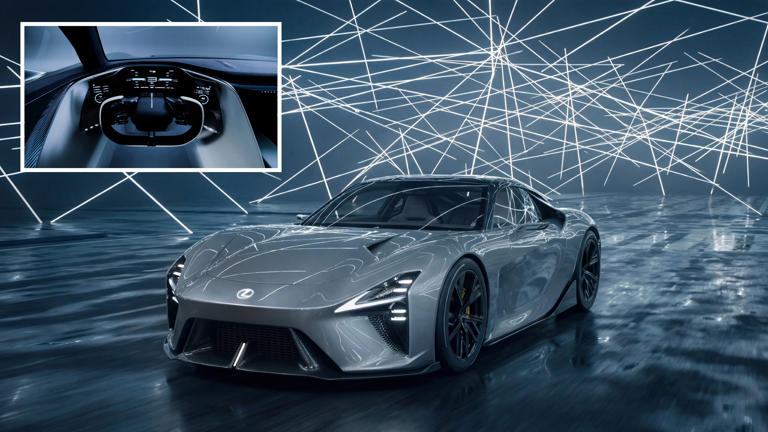 Lexus sięgnął po legendę. Oto LFA concept. Nie ma V10, bo jest ...
