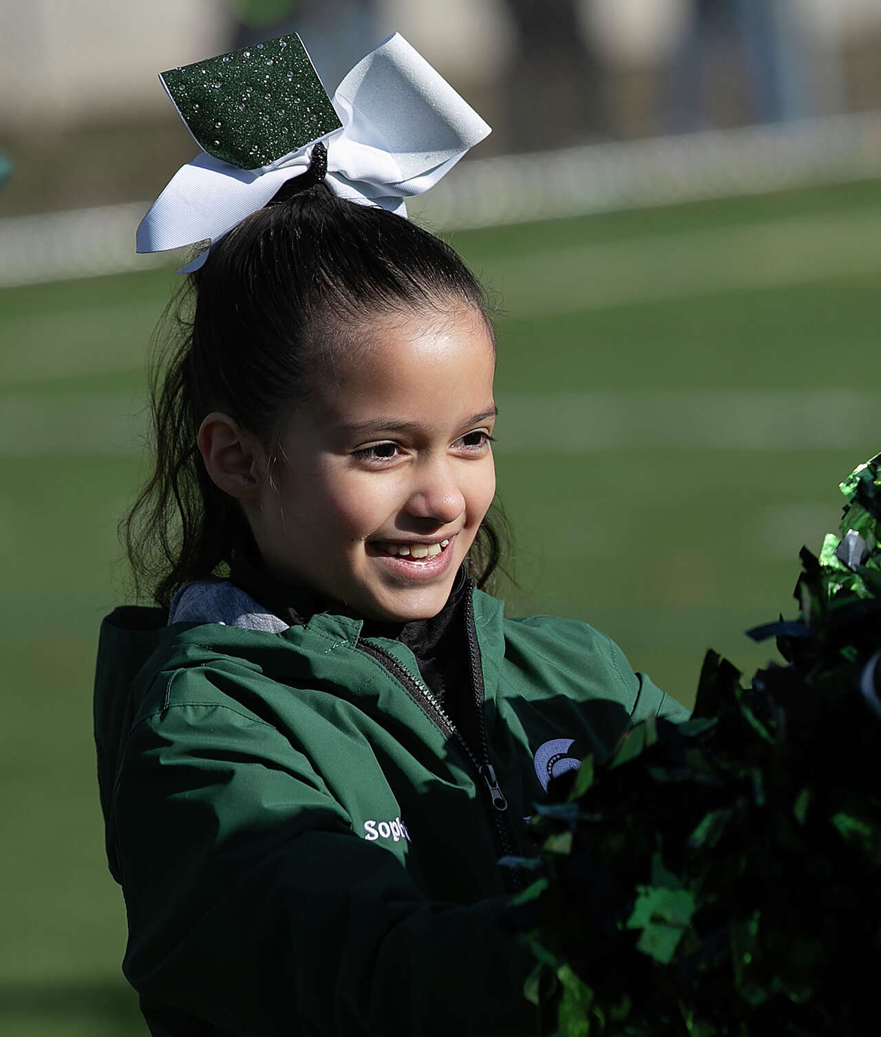 Meriden girl with rare condition finds joy cheering with Maloney squad ...