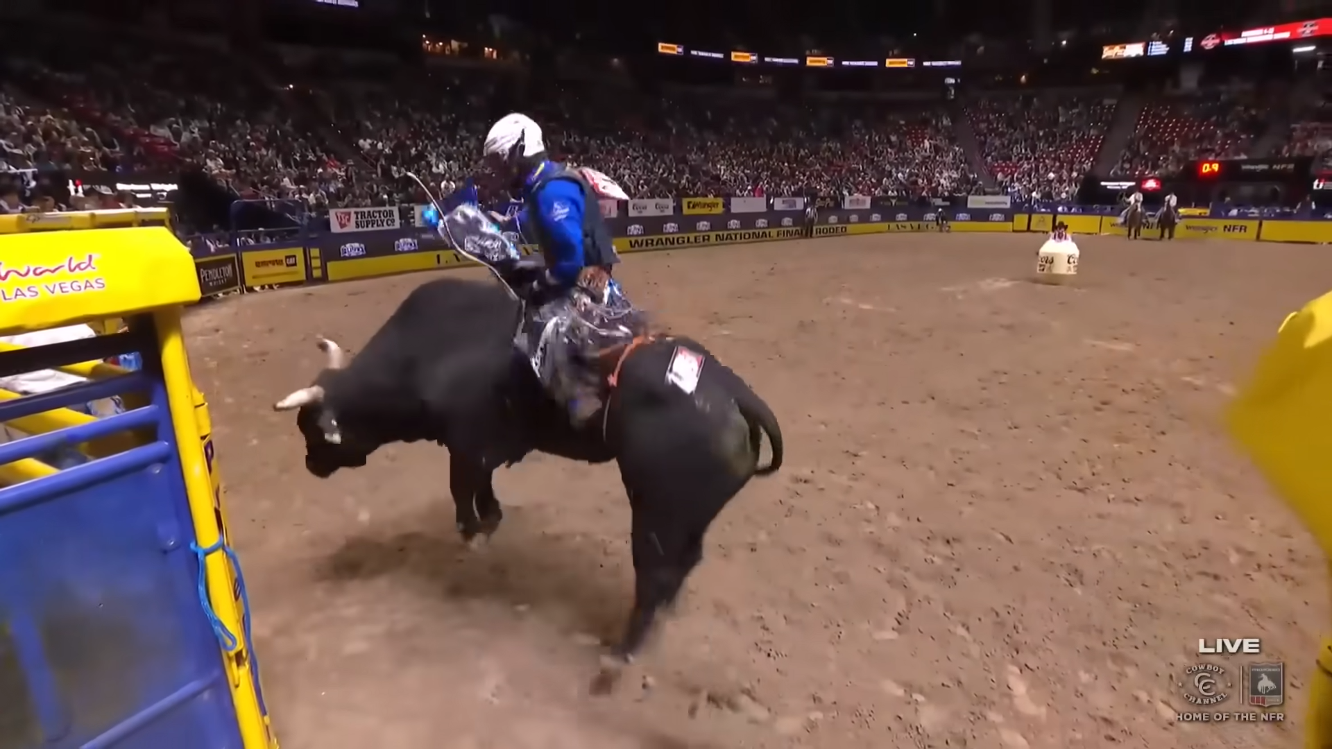 2025 NFR round 1 cowboy winners
