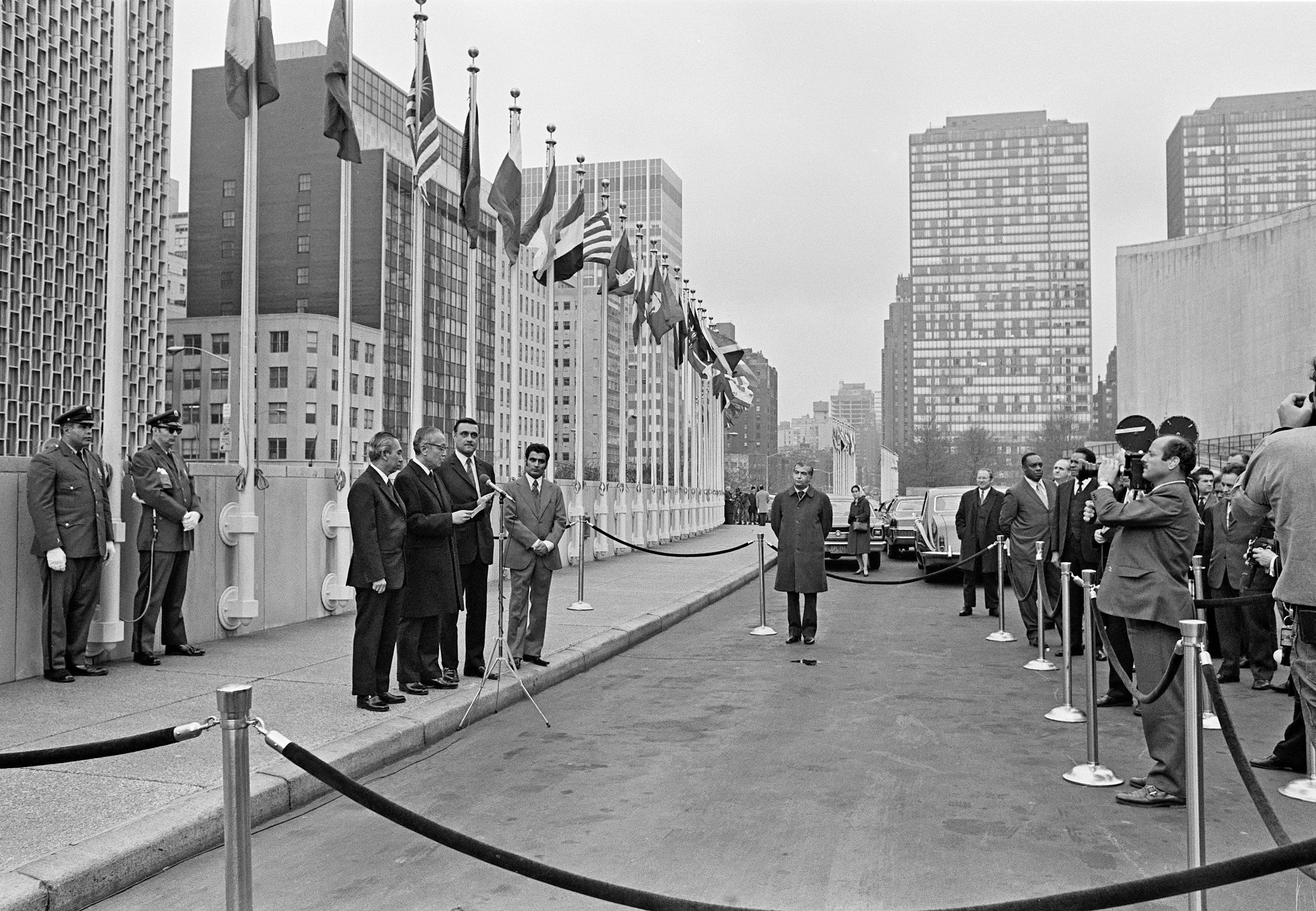 Timeframe: The historic moment when the UAE flag rose over New York ...