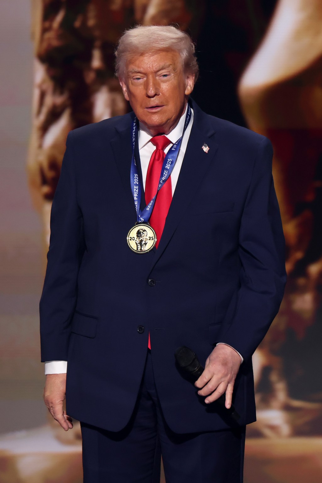 President Trump honored as 'very first winner' of FIFA Peace Prize at ...
