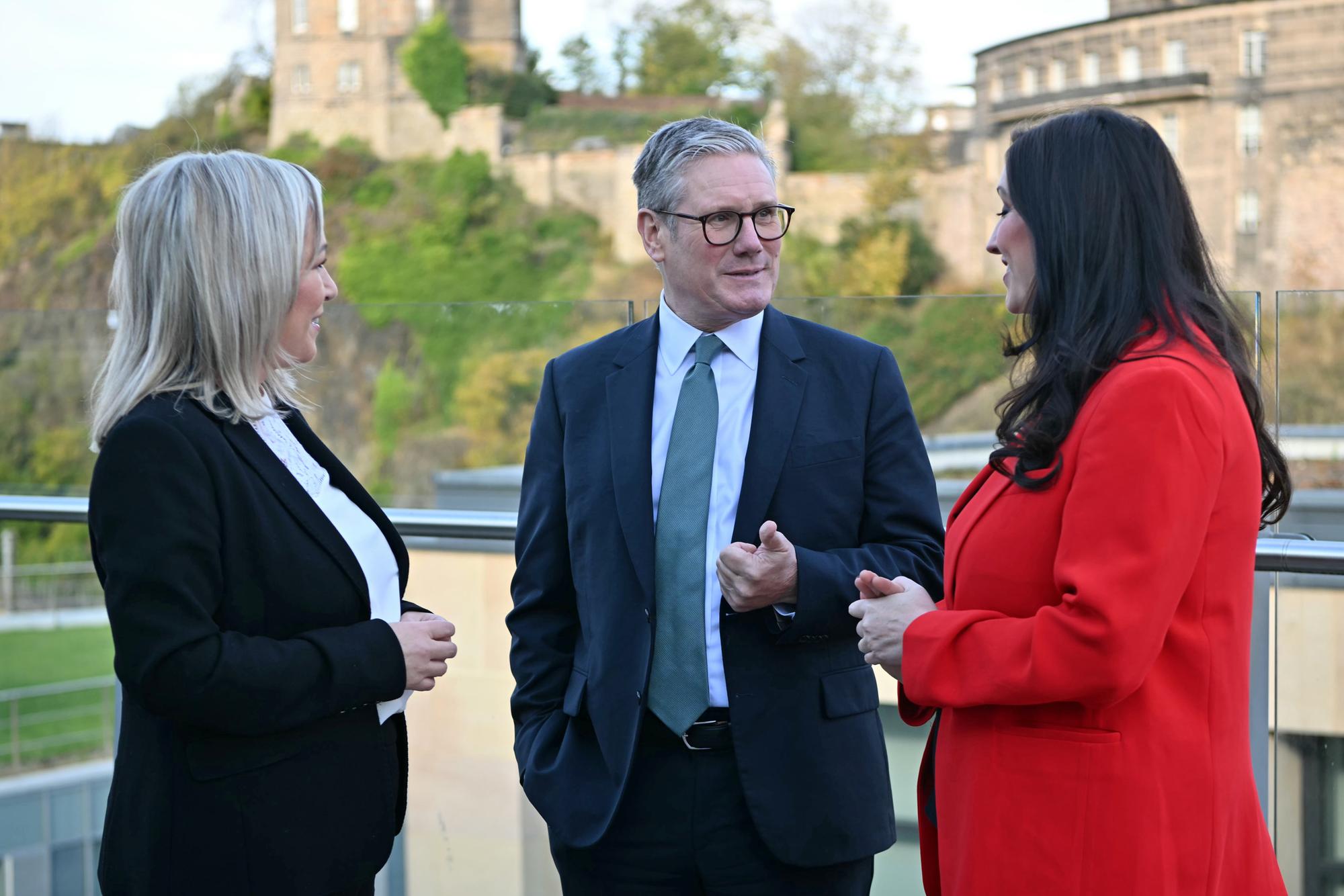 Michelle O'Neill and Emma Little-Pengelly press Keir Starmer on 'missed ...