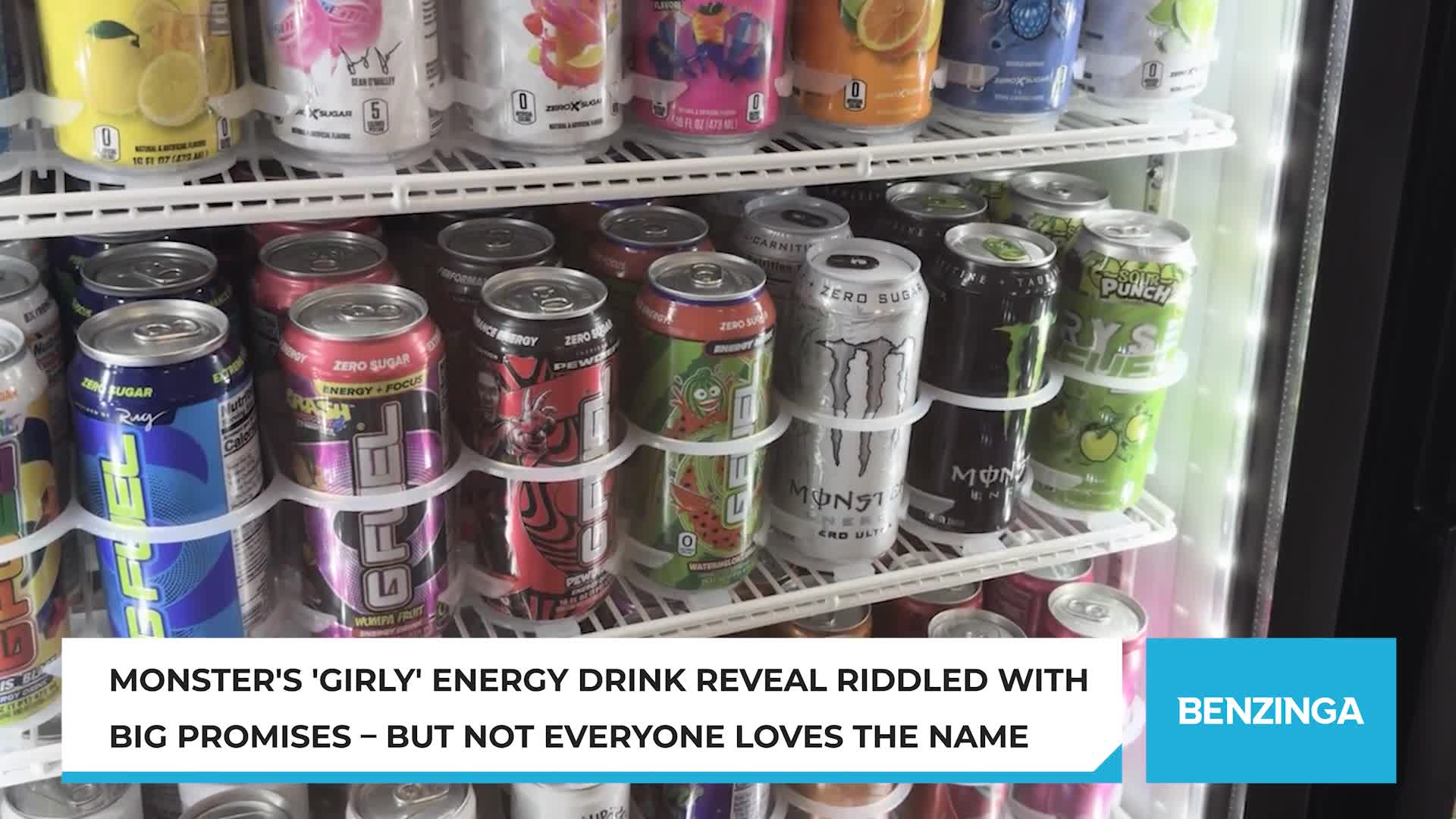 Monster's 'girly' energy drink reveal riddled with big promises – but ...