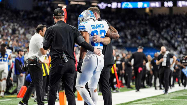 Lions get bad news on Brian Branch's injury