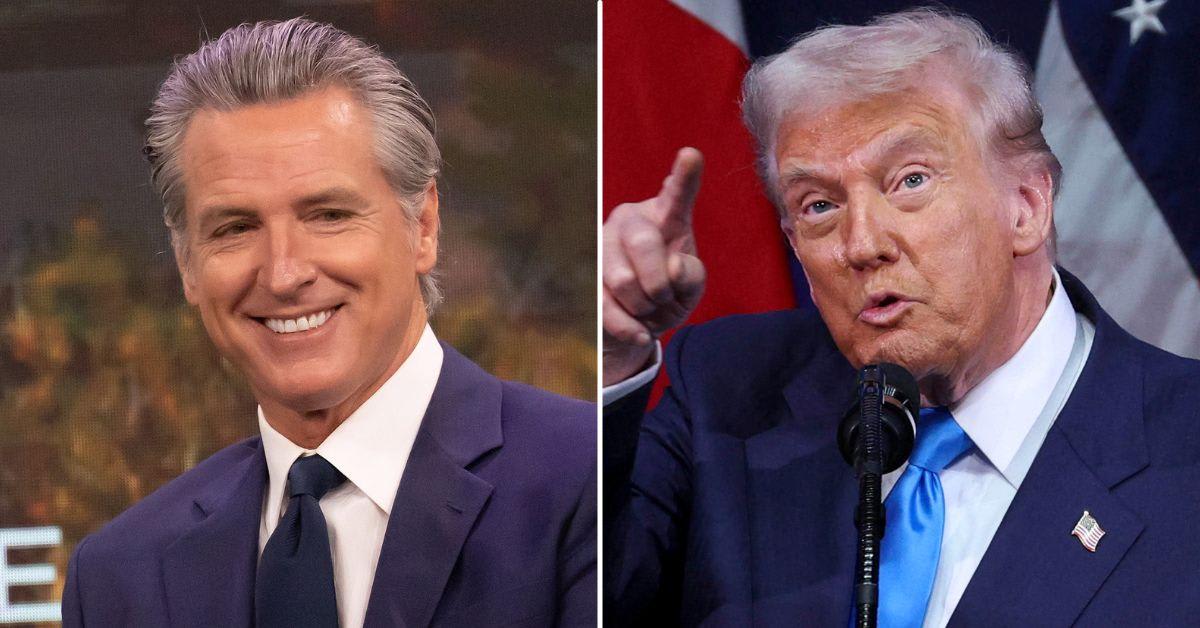 Gavin Newsom trolls Donald Trump's tendency to fall asleep during ...