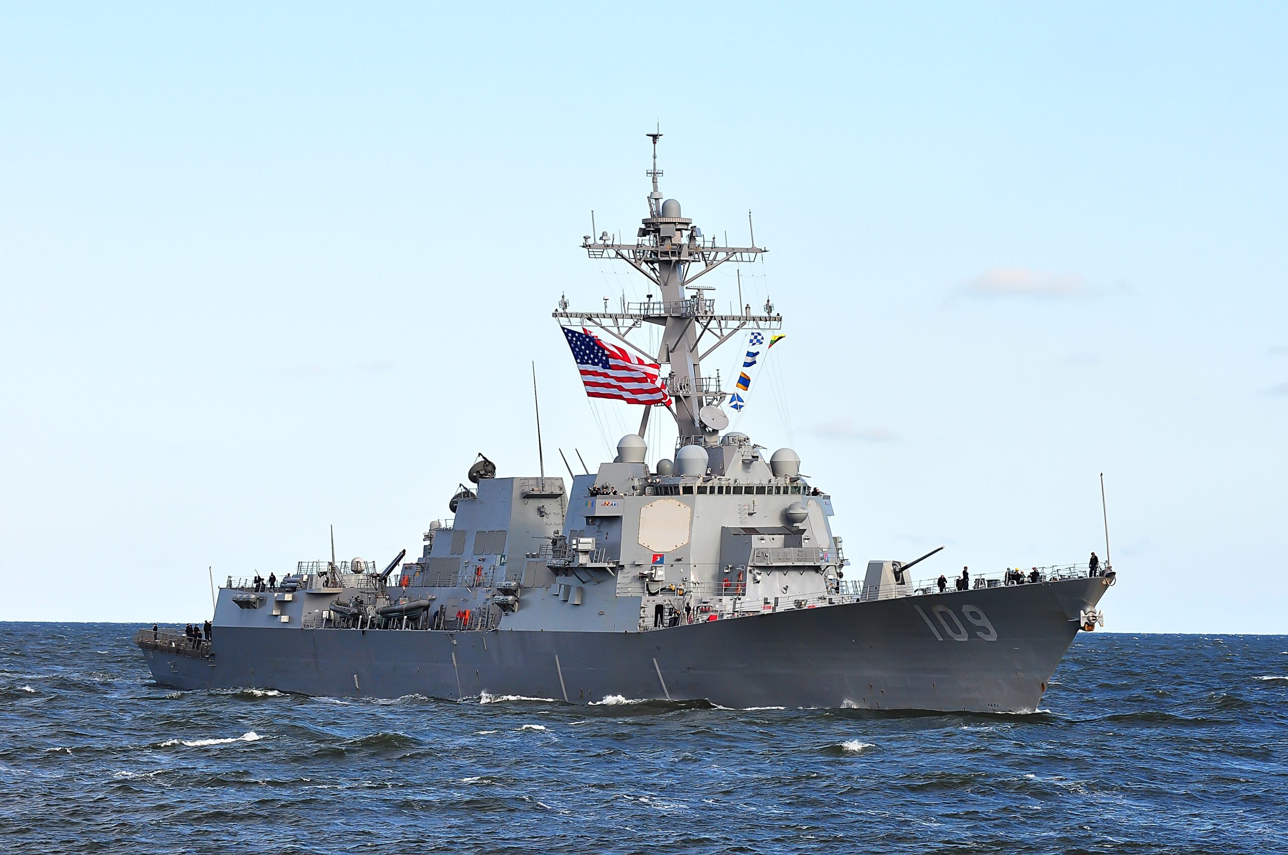 US Navy accepts another Arleigh Burke-class destroyer