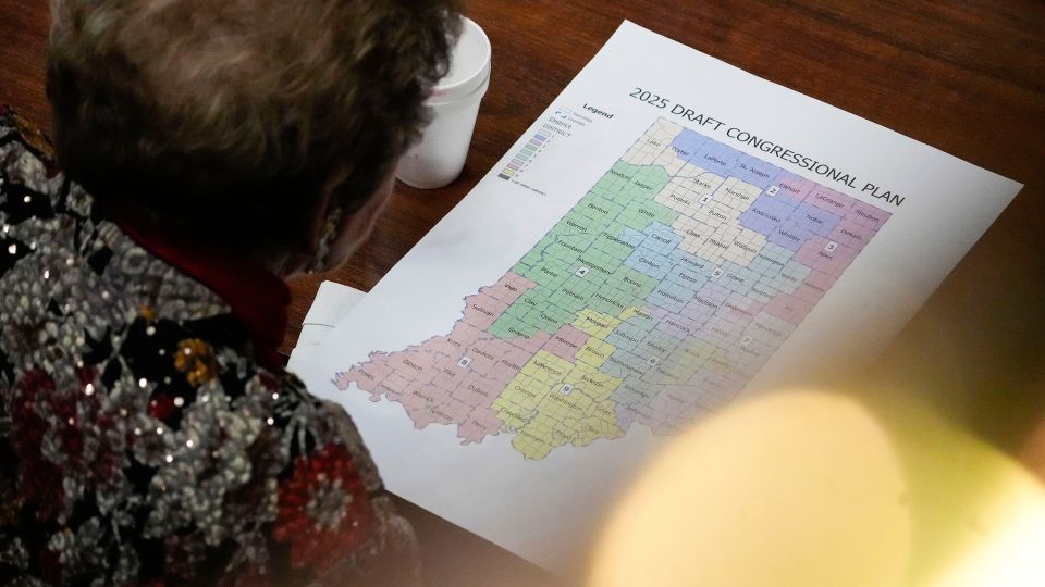 Indiana House sets up a showdown between Trump and Republican state senators over redistricting