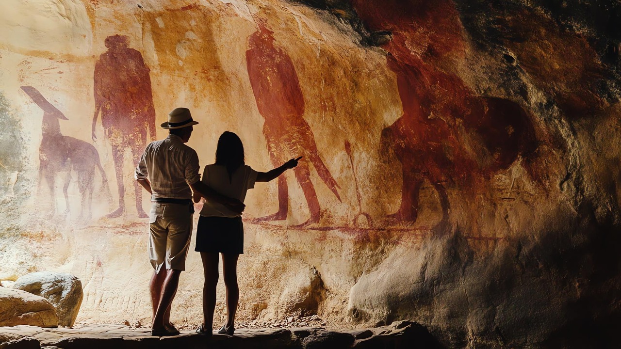 Archaeologists find astonishingly old paintings predating humans