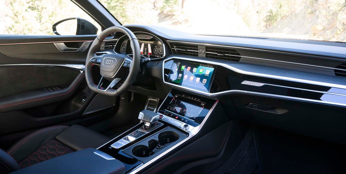 View interior photos of the 2026 Audi RS6 Avant Performance