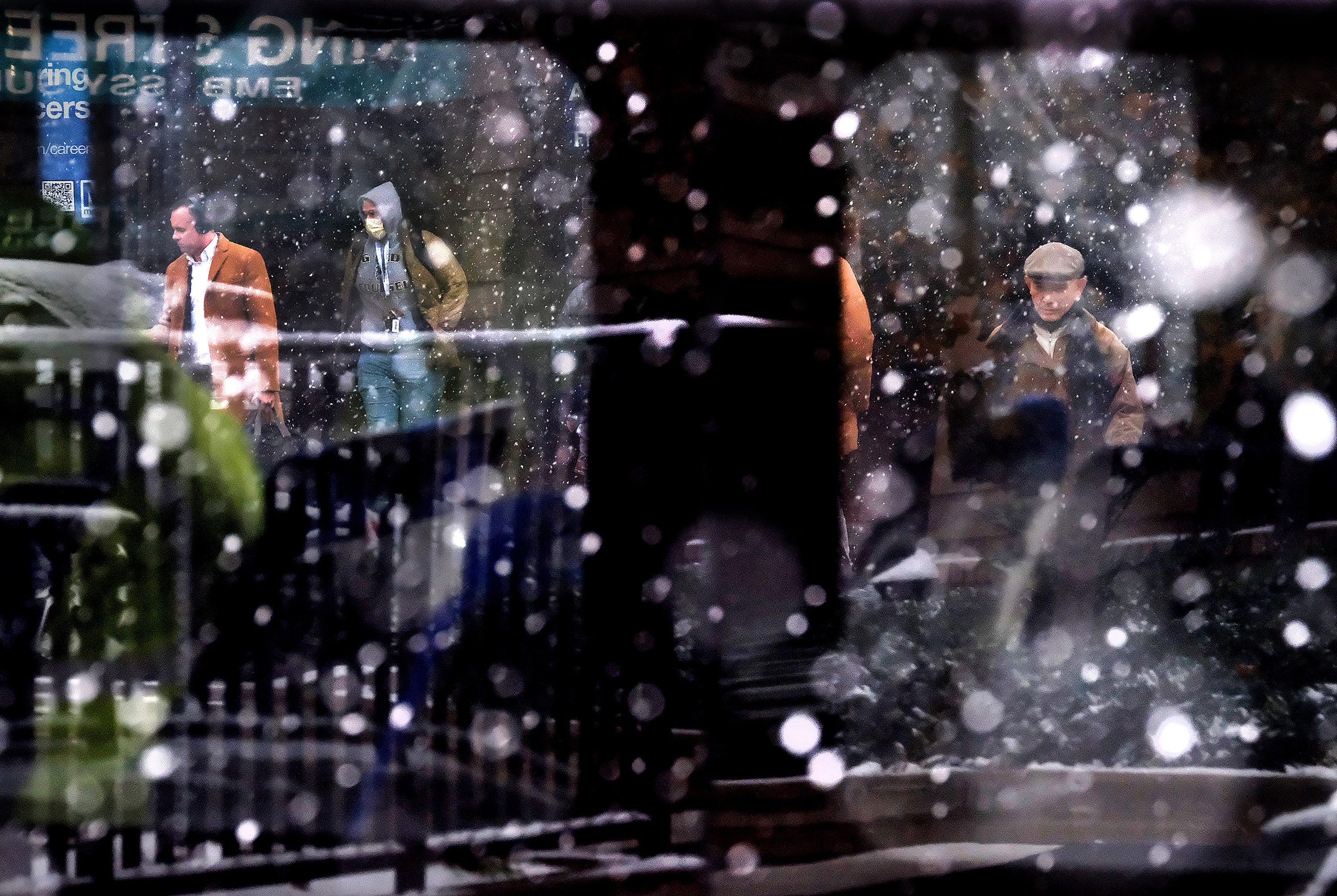DC sees first snow of the season. Here’s how much fell